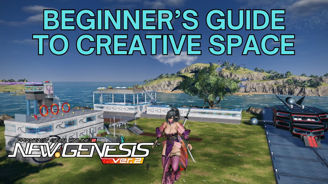 [PSO2 NGS] Beginner's Guide to Creative Space - YouTube