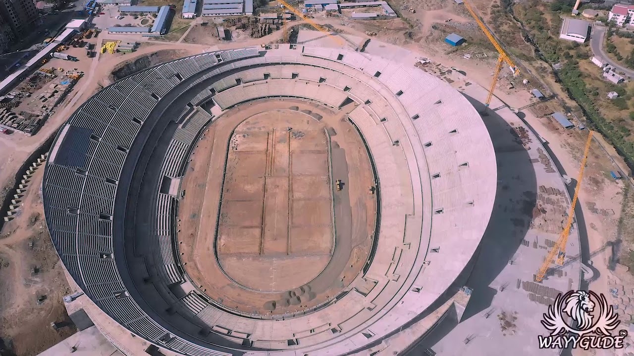 Ethiopias New Stadium Get Ready 1yearethiopia Vlog 83 Youtube