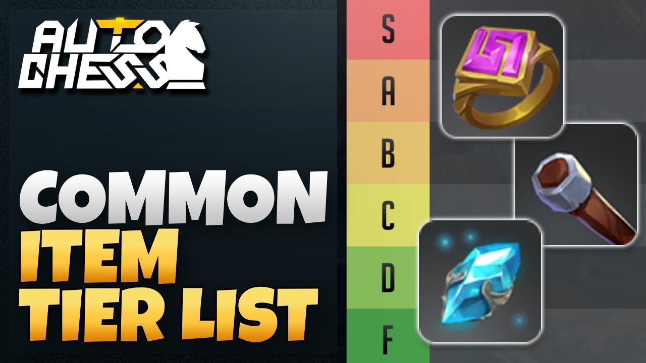 Best early game items to choose | Winstreak with these items | Common ...