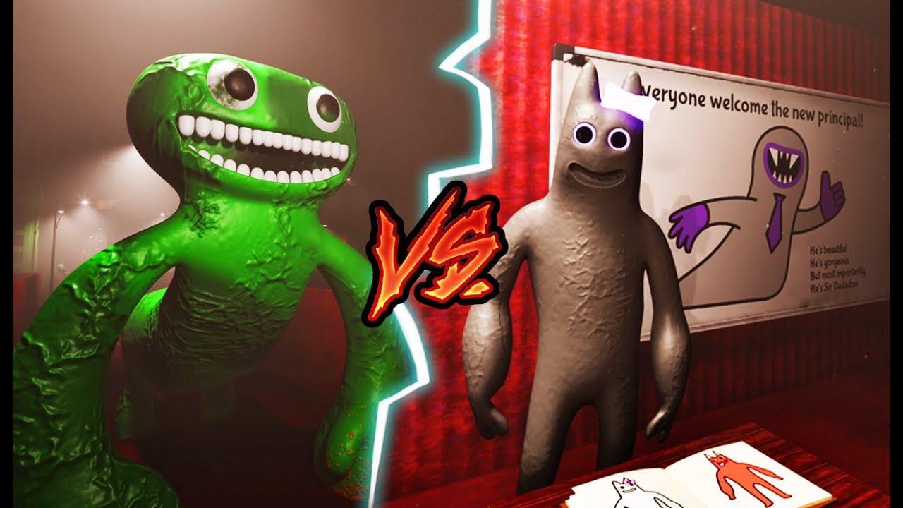 JUMBO JOSH VS Evil Banbaleena. EPIC BOSS FIGHT!!! (Garten of Banban 7 ...