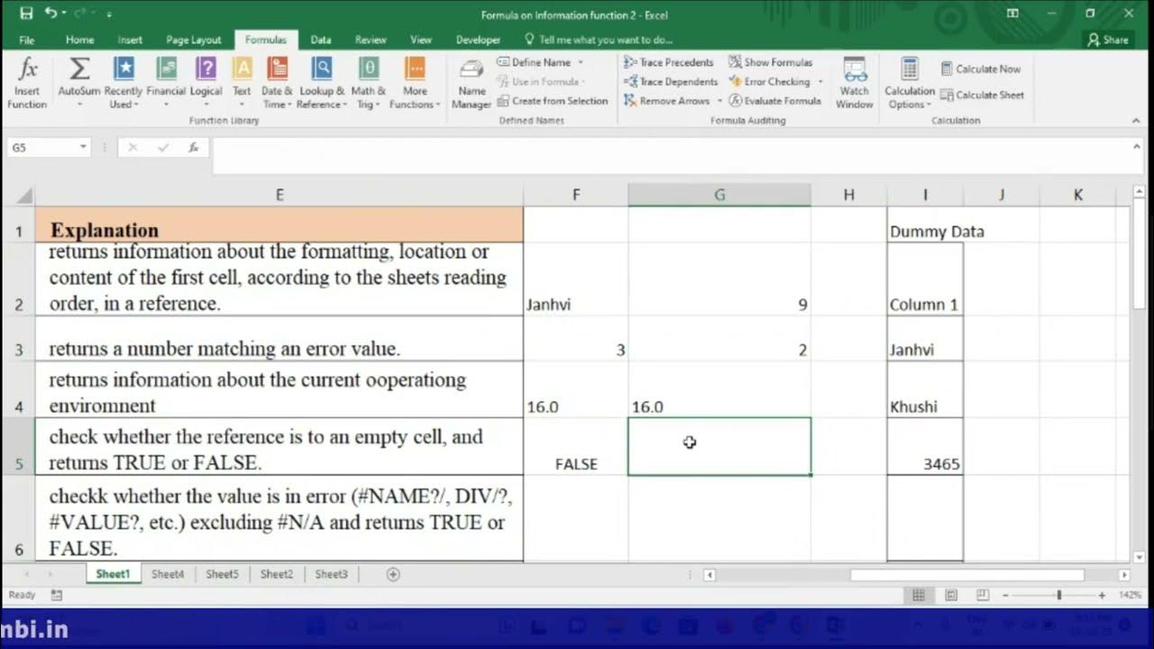 How to use "ISBLANK" Formula In Advanced Excel | Simbi Labs India - YouTube