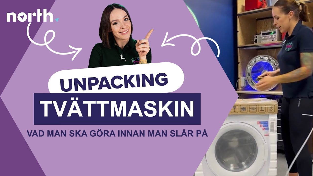 📦 Hur man packar upp en tvättmaskin efter transport Steg-för-steg ...