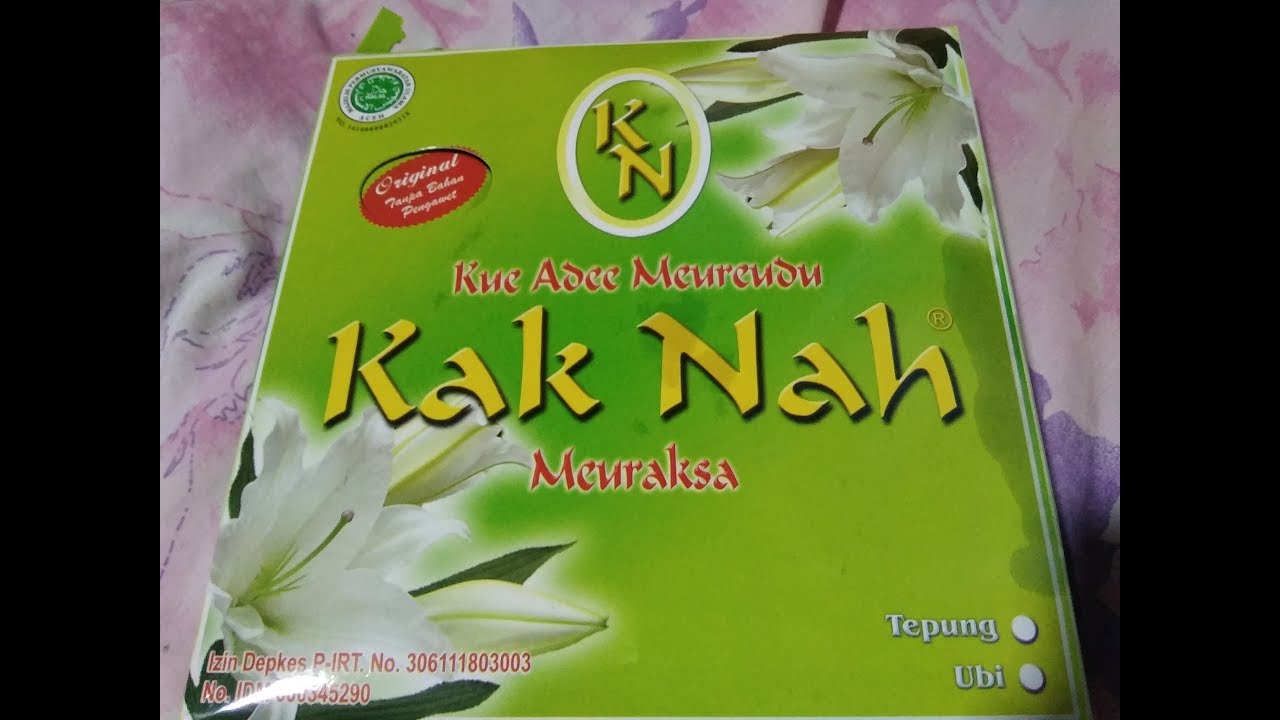 Kue Ade kak nah meredu - YouTube