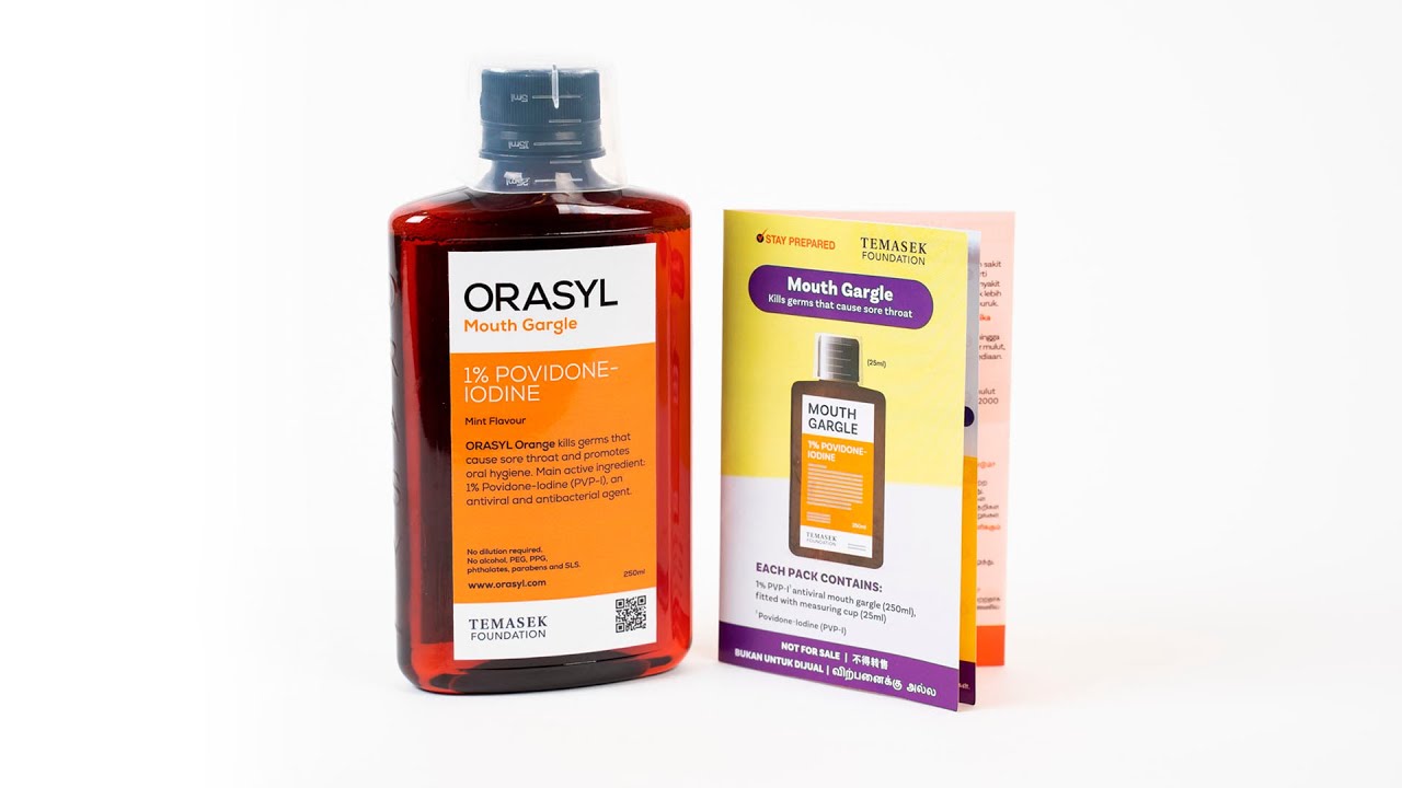 ORASYL Mouth Gargle Given Free To Singapore Households, As Reported On ...