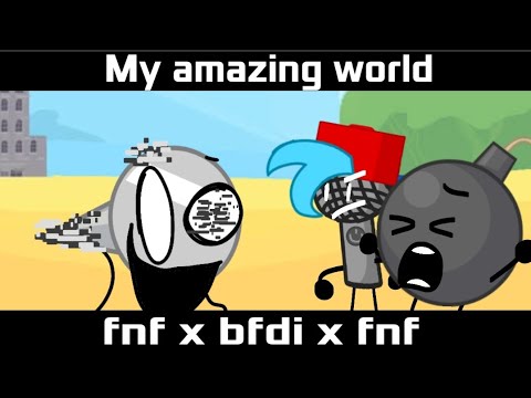 My amazing world | fnf x bfdi x pibby concept | Credits in desc - YouTube