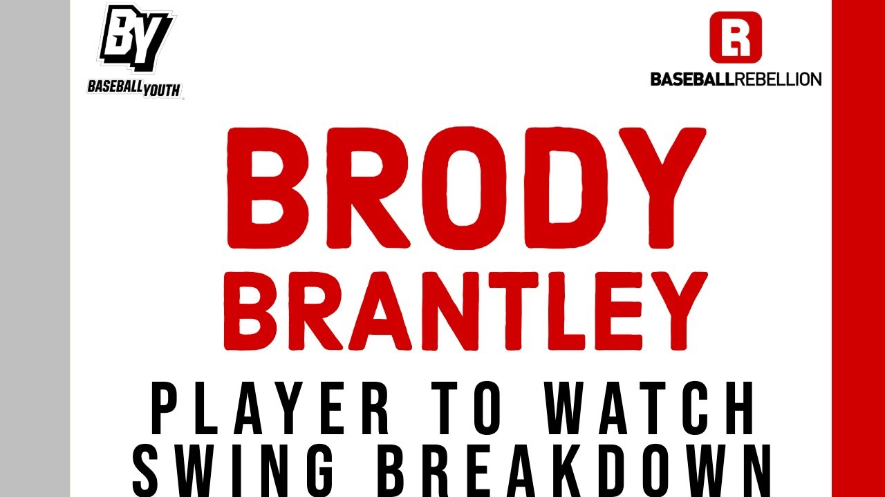 Brody Brantley | Baseball Youth | Swing Breakdown - YouTube