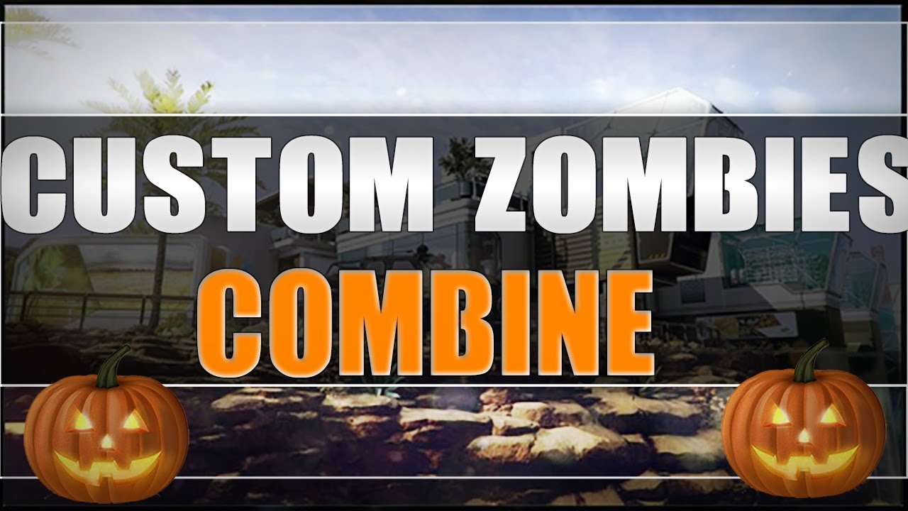 Custom Zombies Halloween Combine "COMBINE WITH ZOMBIES" - YouTube