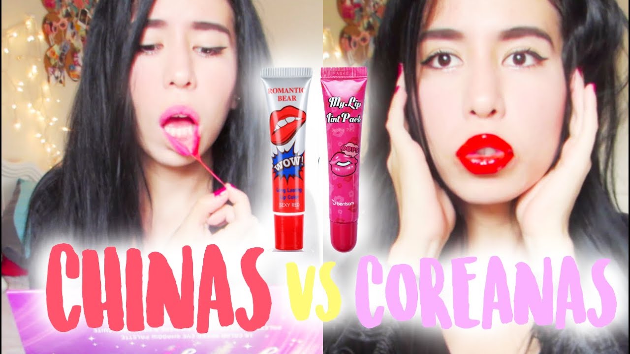 Tintas COREANAS VS Tintas CHINAS - YouTube