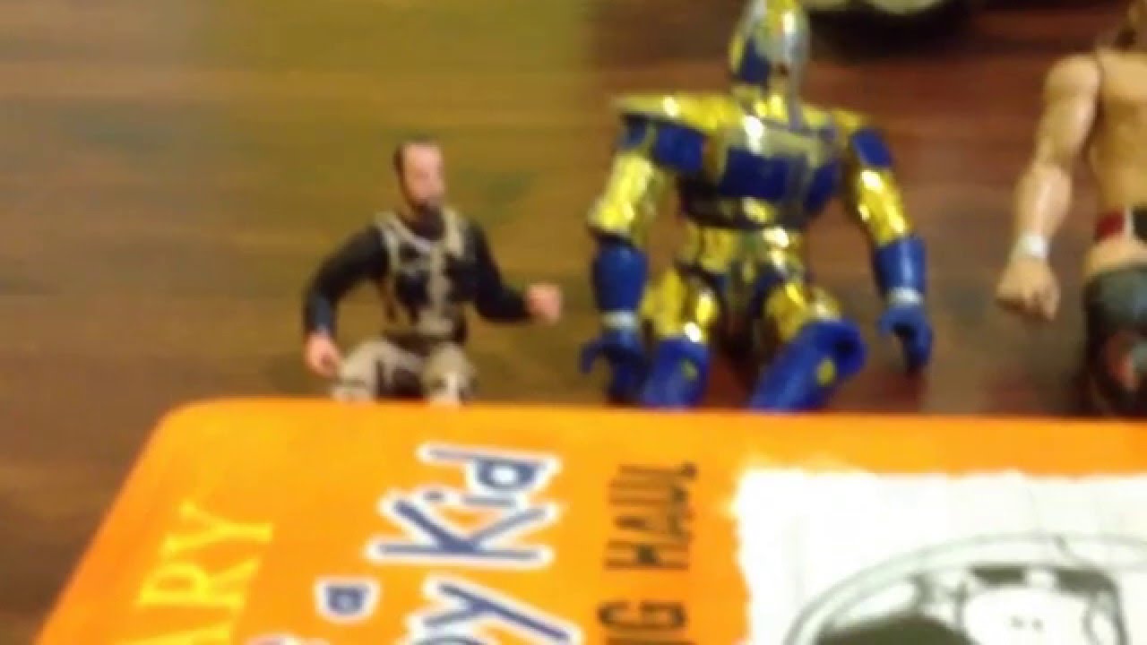 TOY WRESTLING MATCH - YouTube