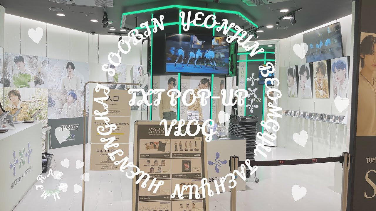 【TXT】店内が可愛すぎる🫶🏻 TXT POP-UP STORE Vlog ‼︎ #3 - YouTube
