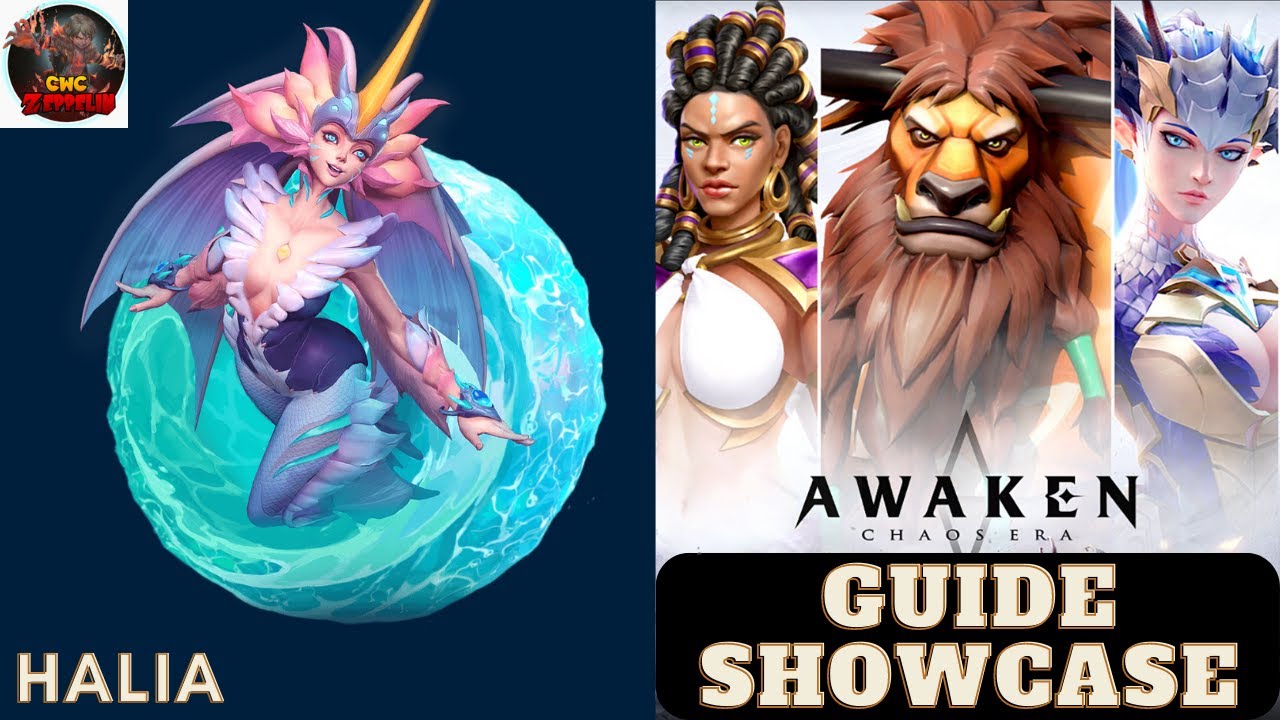 Awaken: Chaos Era - Halia Guide/Showcase - YouTube