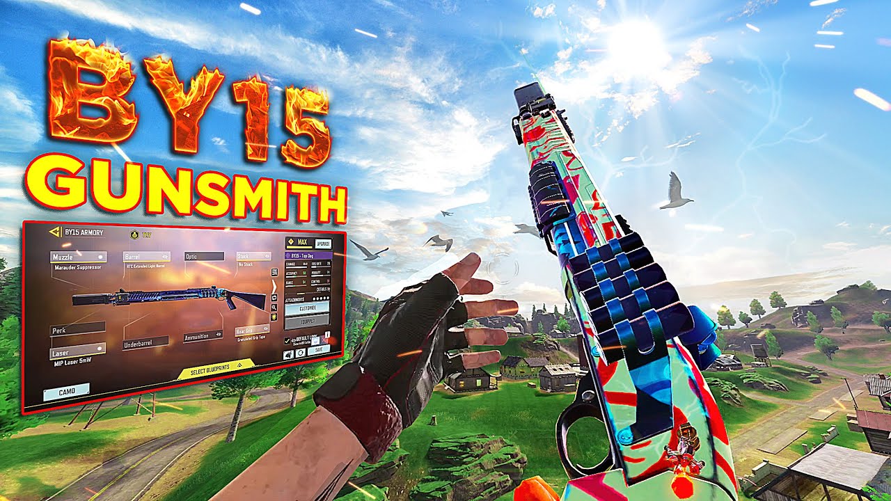 BY15 is on FIRE 🔥 | BEST BY15 GUNSMITH IN CODM #by15gunsmith - YouTube