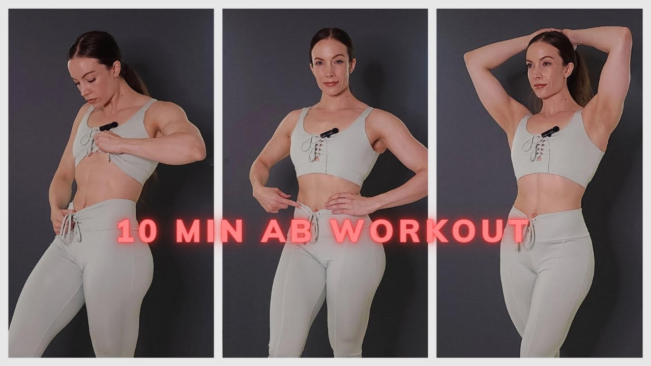 10 MIN AB WORKOUT - At Home, No Equipment | Quick Core Routine - YouTube