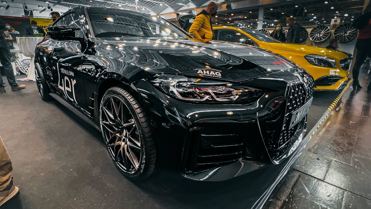 M440i Gran Coupe 2022 - Black Sapphire Metallic | Detail Overview 4K ...