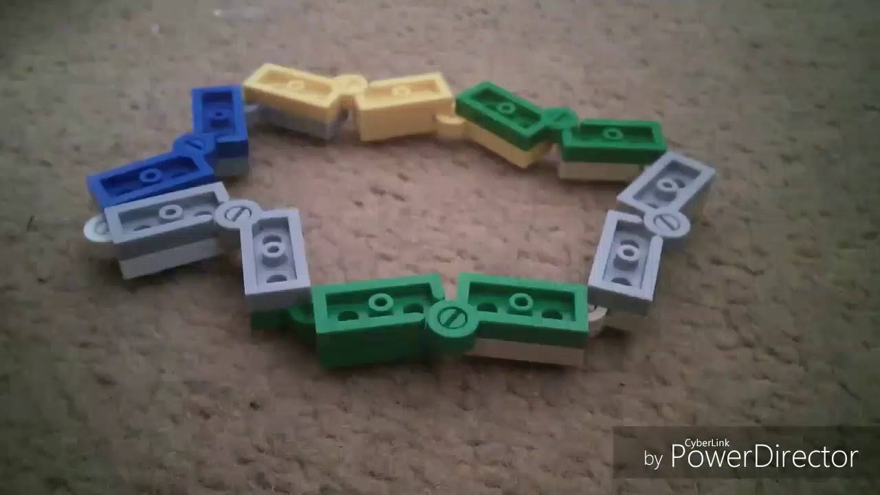 How to make five Lego fidget toys ( Lego hinges only ) - YouTube