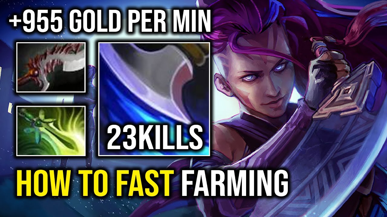 How to Fast Fast & Jungle Anti Mage with 955 GPM Max Slotted Hyper ...