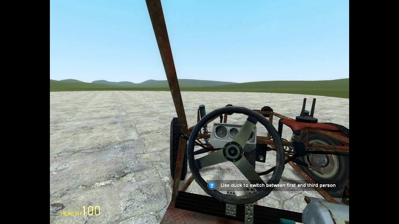 garrys mod - how to spawn a car - YouTube