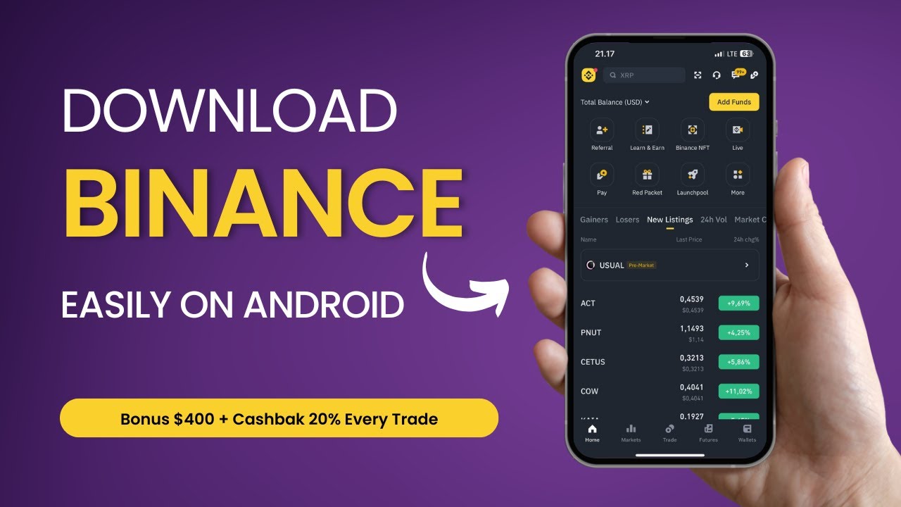 Download and Install Binance App on Android - YouTube
