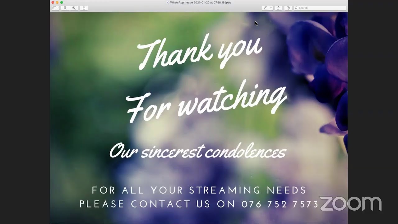 Funeral of Edwina Magoro - YouTube