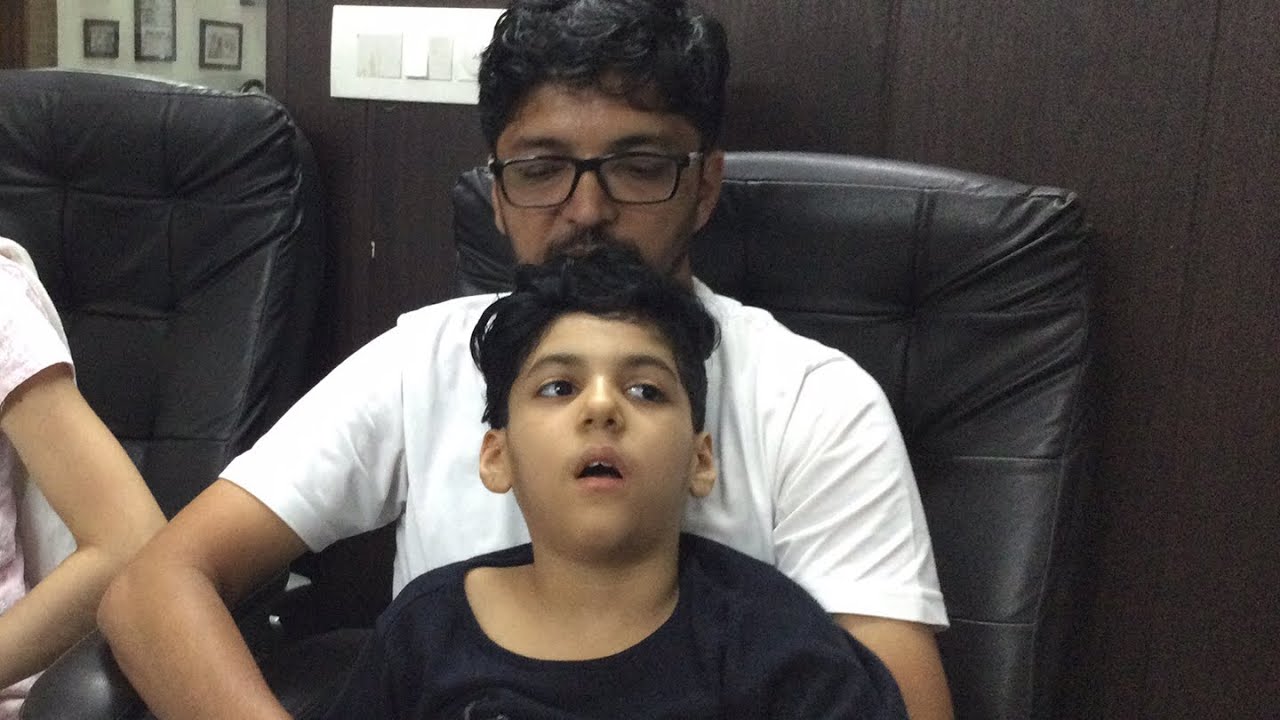 8yr old child with batten disease ,cerebral atrophy changes by dr Nishi ...