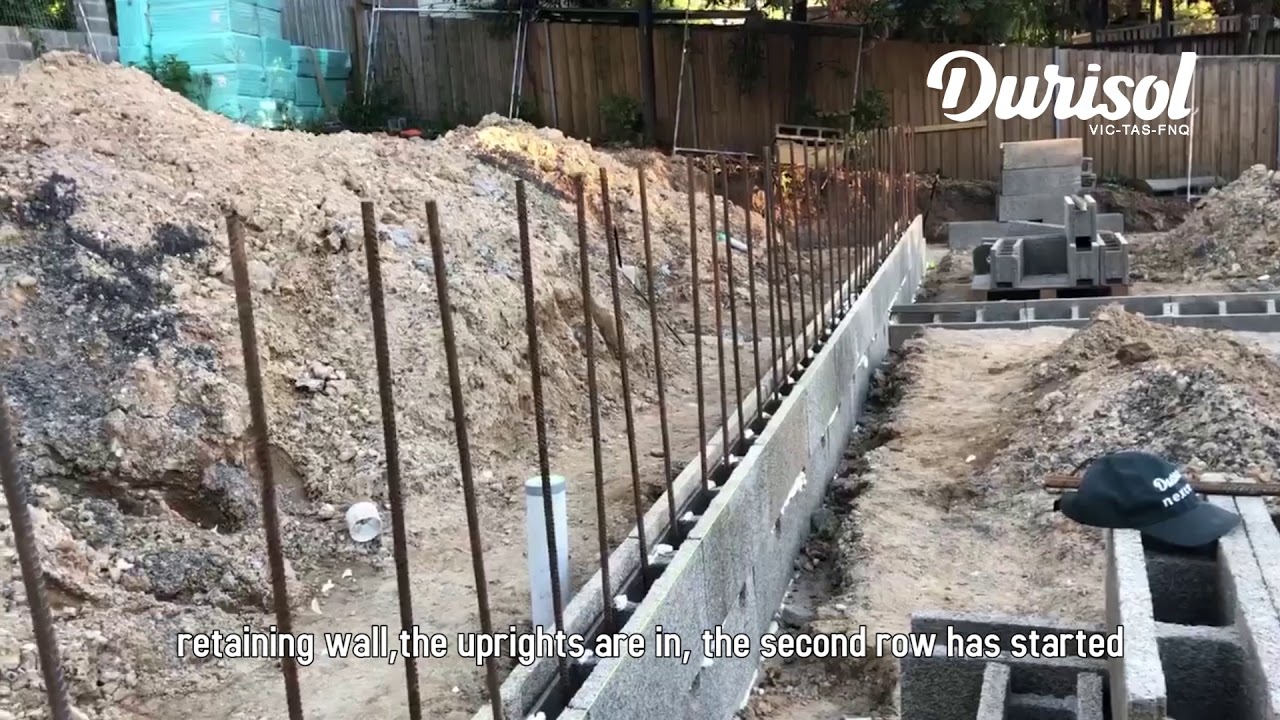 Durisol-NexcemICF Slab Pre Lay - YouTube