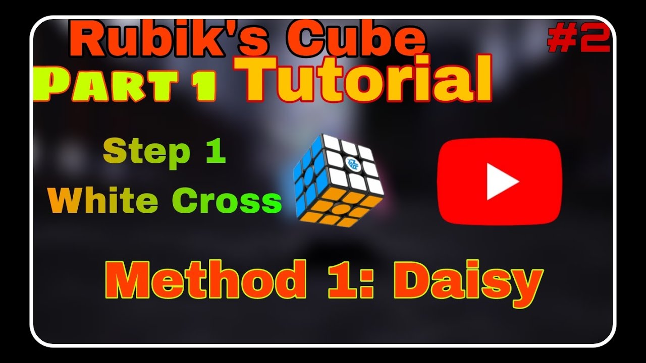 The White Cross | Step 1 | Rubik's Cube | Tutorial | Ep 2 | Part 1 | A ...