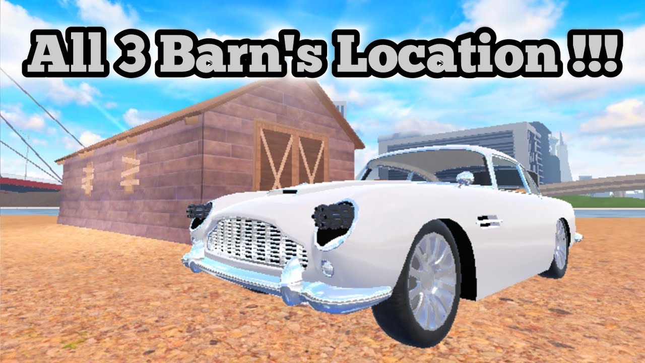 All 3 barn's location for the 7th DW update in 2025 !!! 🛠️ Roblox Drive ...