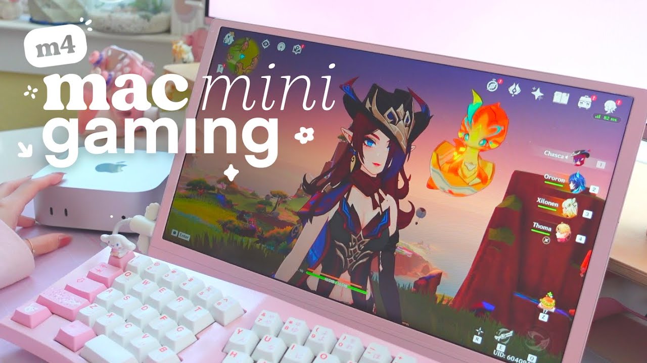 🐩 gaming on the lil’ m4 mac mini (base model) | playing some “pc only ...