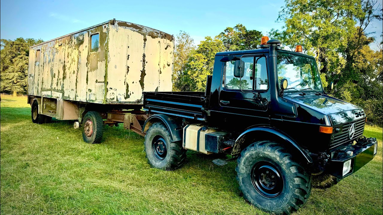 Ex-Military Radio Trailer Becomes a Charming Off-Grid Camper - YouTube