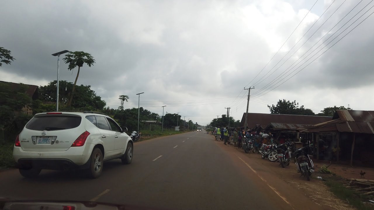 This Road Has Been Transformed | Drive Along Alihame Road, With Agbor ...