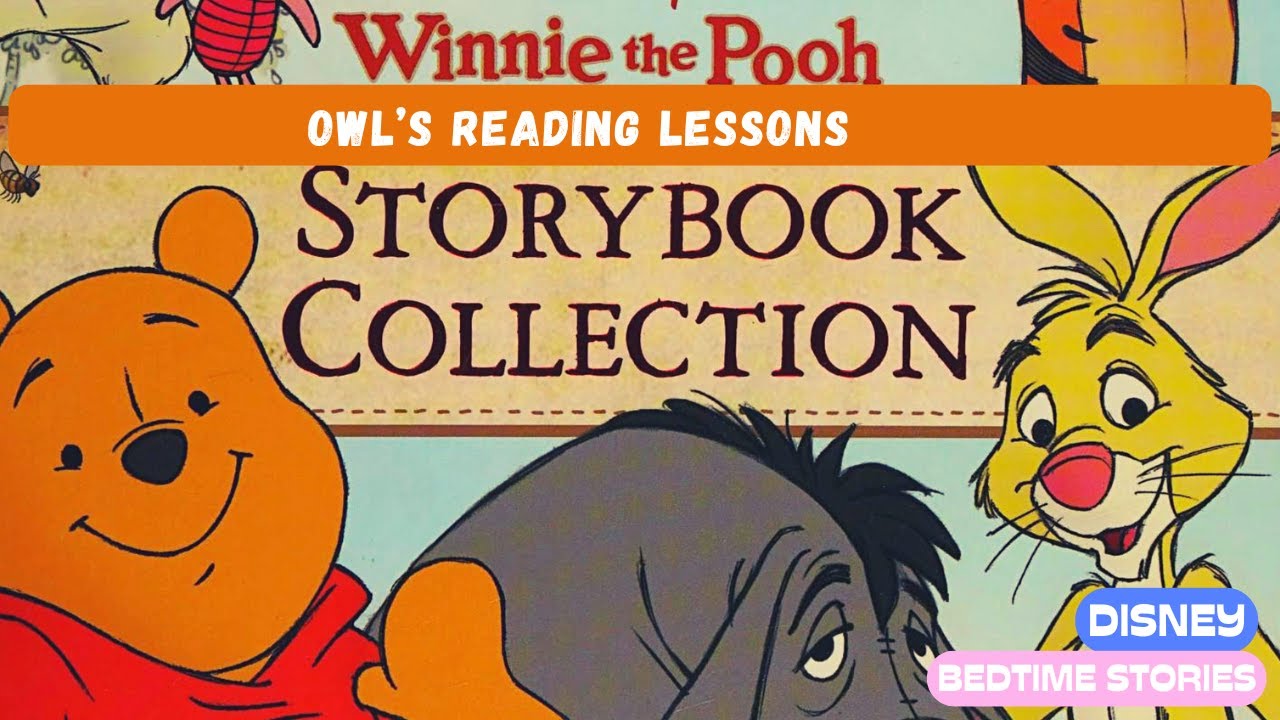 WINNIE THE POOH: "Owl's Reading Lessons" | Bedtime Story For Kids - YouTube
