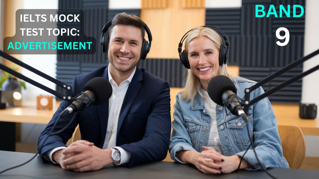 IELTS Podcast | IELTS Speaking Mock Test - Advertisement | Episode : 4 ...