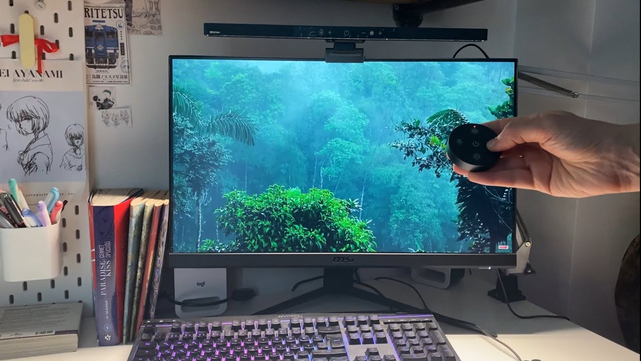 BlitzMax BM-ES1 PLUS Monitor Light Bar with Remote Unboxing & First ...