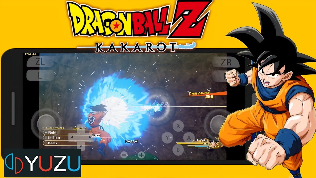 Dragon Ball Z: Kakarot |Yuzu Early Access Android |Prueba de ...