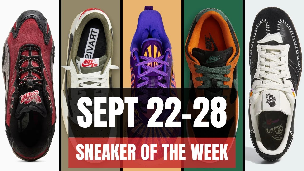 BEST SNEAKER DROPS This Week 🔥 September 22-28 - YouTube