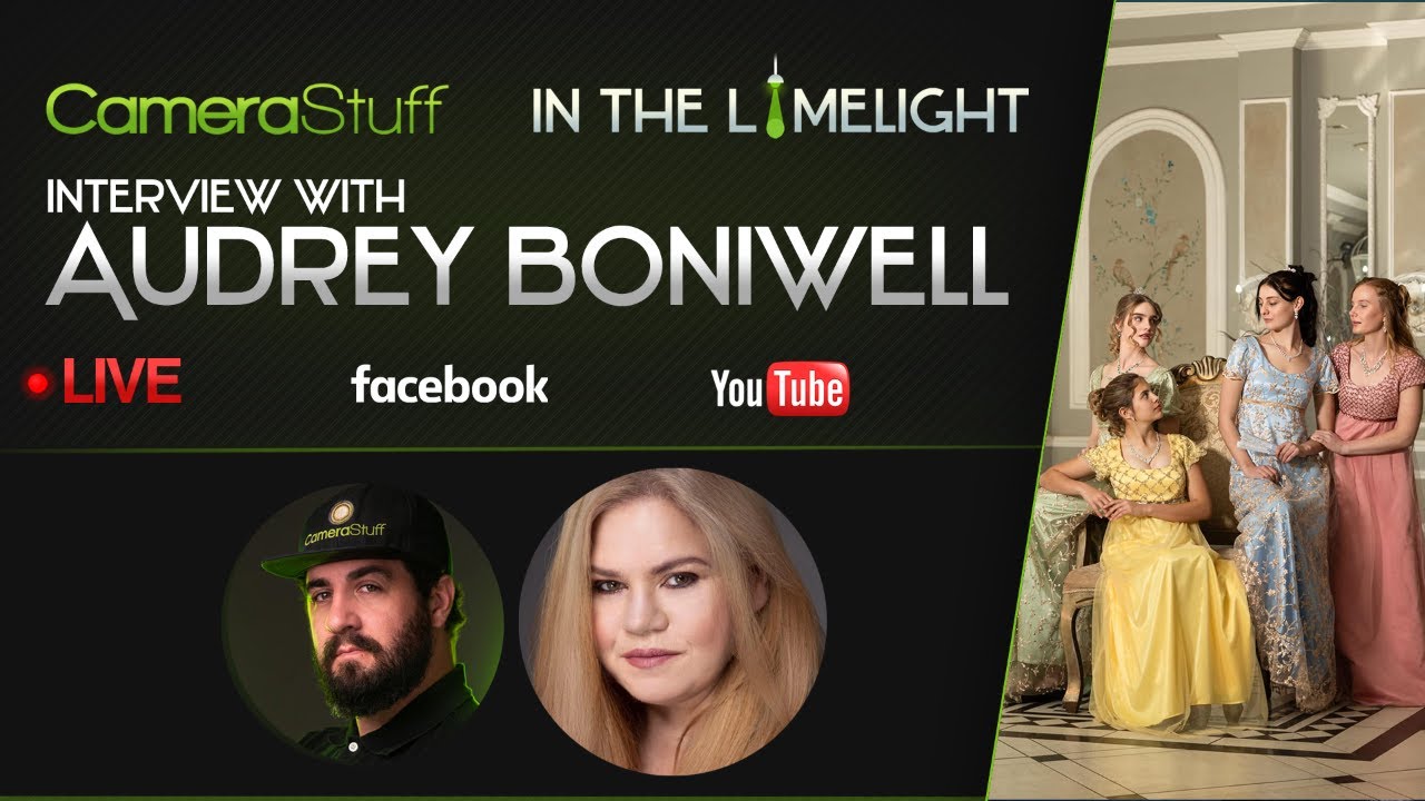 Interview with Audrey Boniwell | CameraStuff In the Limelight - YouTube