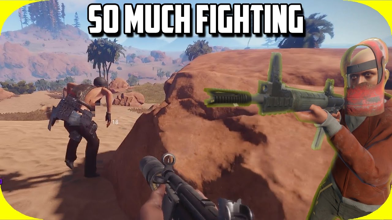 This Game Is So Much Fun | So Much Fighting | Rust Pvp #1 - YouTube