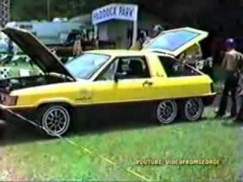 Home video 1980 Briggs and Stratton 6 wheel Hybrid Gas Electric Car ...