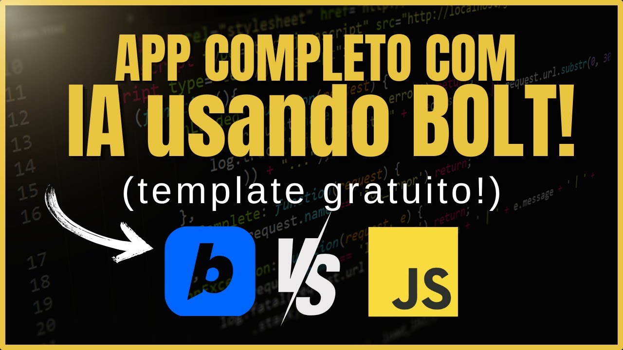 Fiz um SaaS completo usando IA BOLT! + (Template com PROMPT pra gerar ...