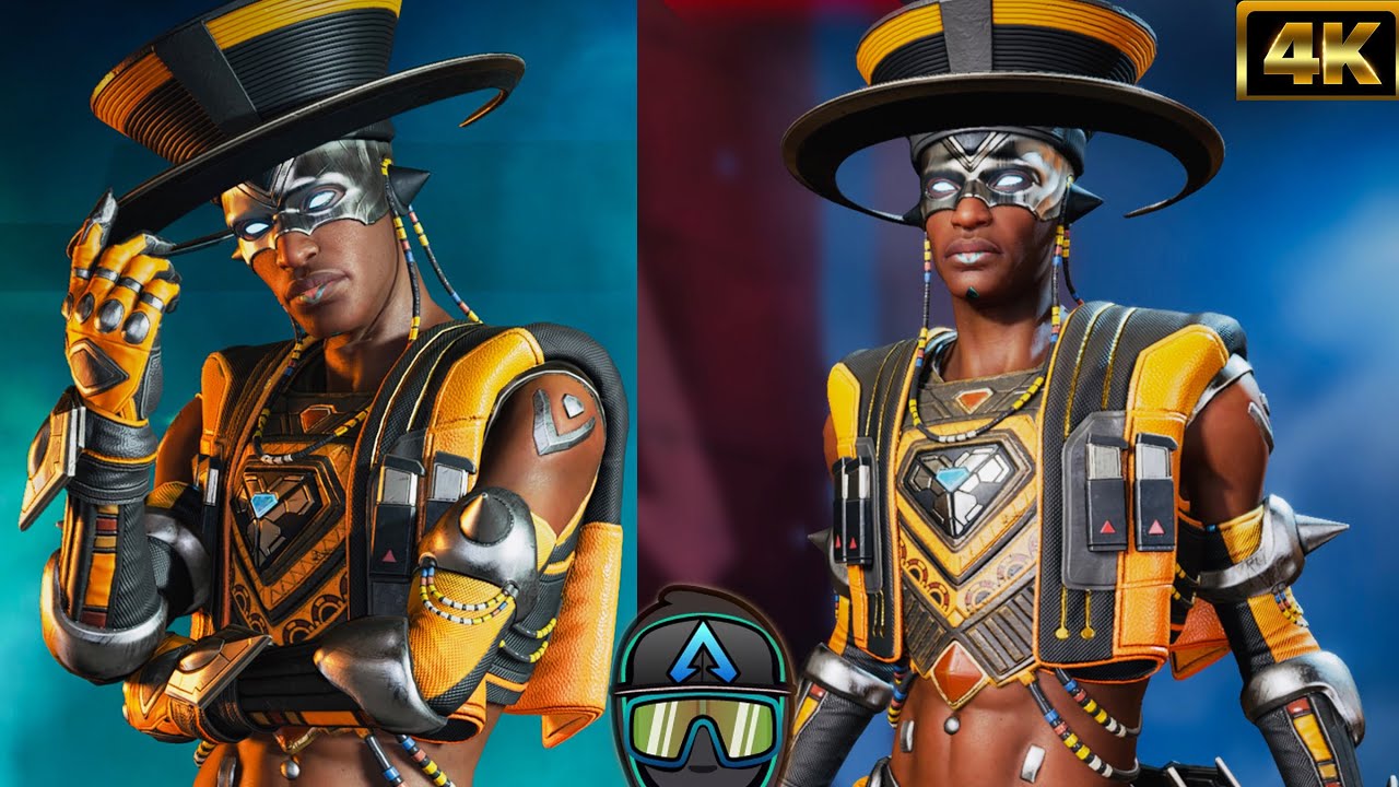 New Apex Legends Seer Legendary Tiger Eyes Skin In Game With All Emotes ...