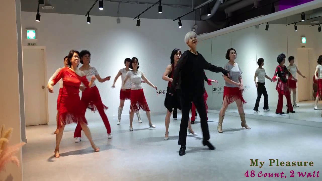 My Pleasure Line Dance by Liz Lee - YouTube