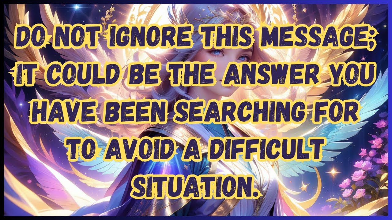 Do Not Ignore This Message It Could Be The Answer You Have Been do-not-ignore-this-message-it-could-be-the-answer-you-have-been