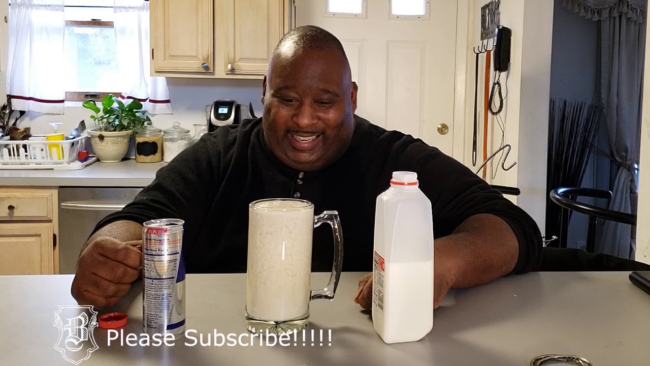 The Red Bull & Milk Experiment - YouTube