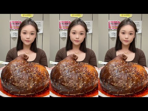 【ASMR】【MUKBANG】 DELICIOUS 東坡肉 - PORK BELLY EATING SHOW | CHINESE FOODS