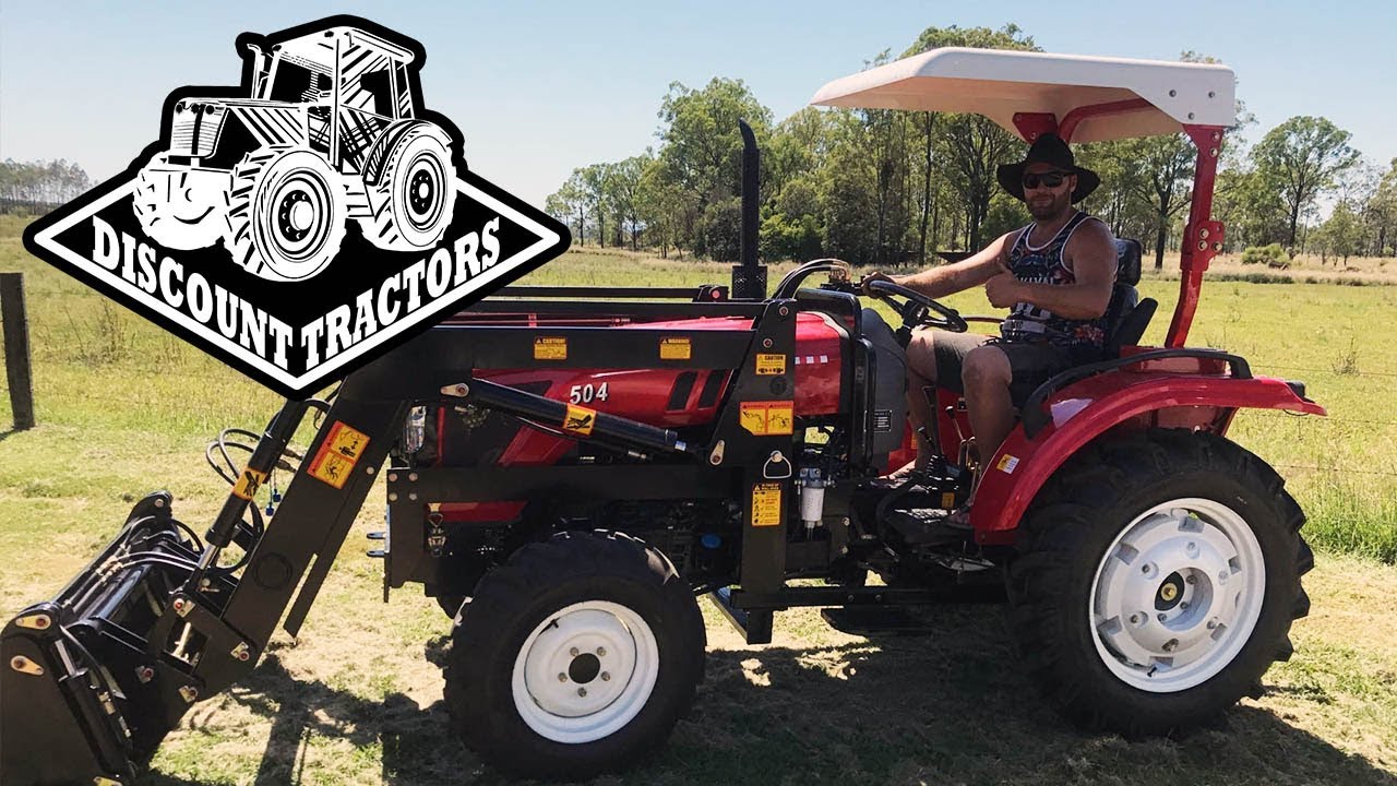 🚜 Discount Tractors - Tractor Delivery to Remote Property - YouTube