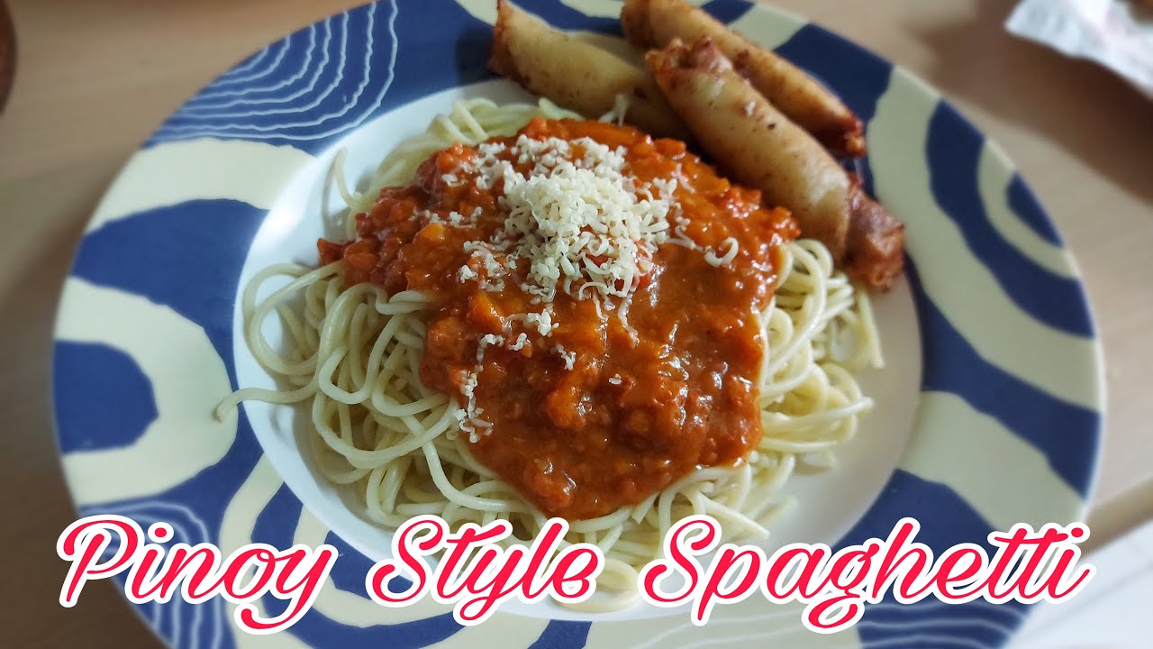 How to Cook Pinoy Spaghetti? - YouTube