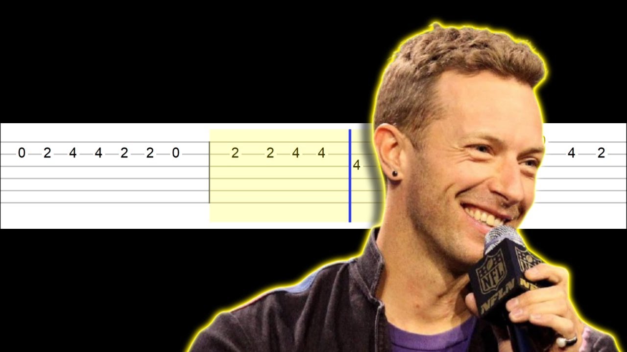 Coldplay - Paradise (Easy Guitar Tabs Tutorial) - YouTube