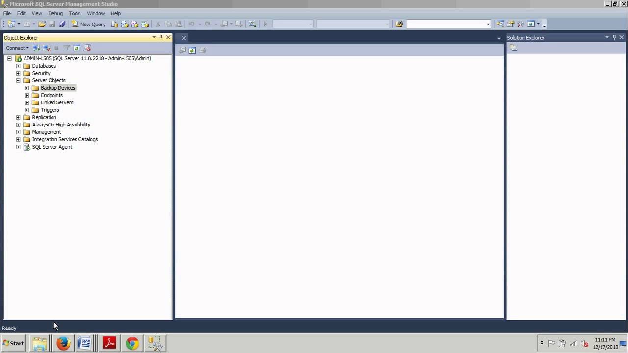 Sql Server Tutorial 75 Backups Understanding Backup Devices Youtube 9947
