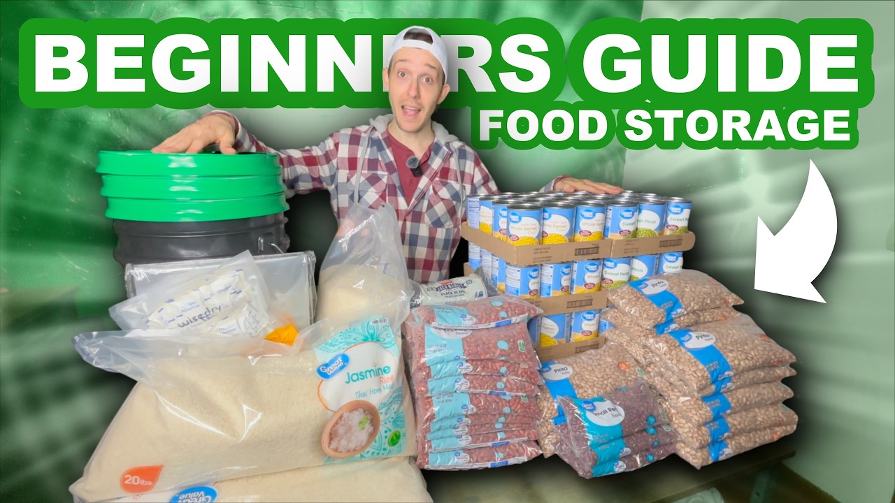 Beginner's Guide To Storing Rice, Beans, & Other Food 25+ Years (UNDER ...