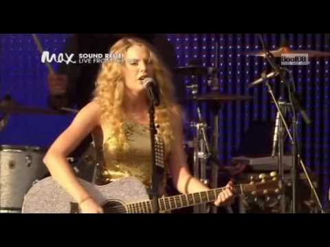 Taylor Swift - Our Song Sound Relief 2009 - YouTube